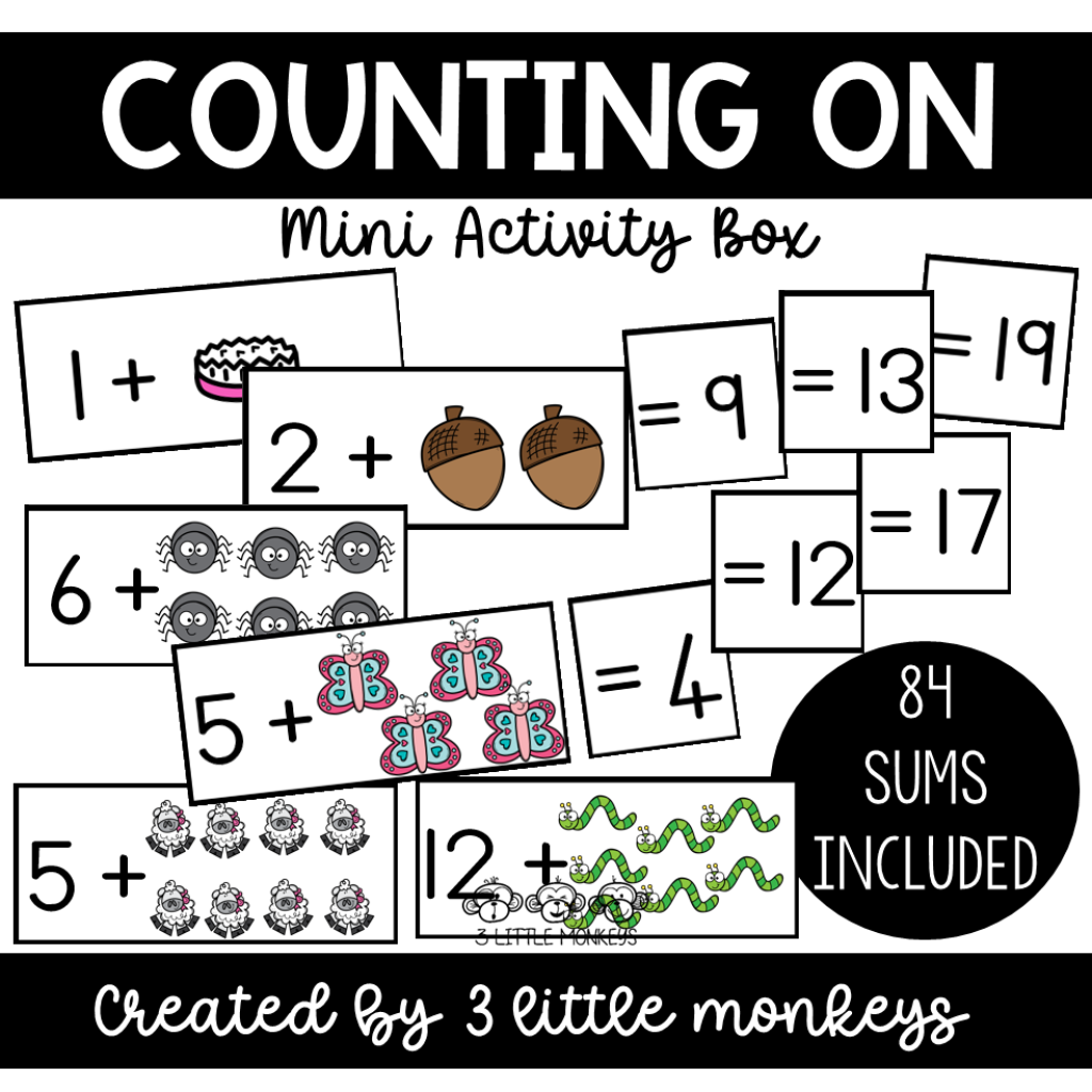 Counting on - PDF » 3 Little Monkeys